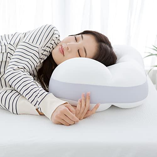 モリピロ(MORIPiLO) うもれる贅沢枕 包まれっぱなし ホワイト 55x35x15cm 埋もれたくなるもっちり感 プレミアムまくら 横向き寝対応 : s-b0b1q7589p ...