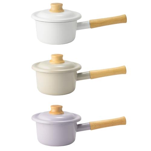 ホーロー蓋付き片手鍋14cm IH対応 ミルクパン 片手鍋 ホーロー鍋 ガス火 琺瑯鍋 ニュアンスカラー かわいい : 生活通販お助け隊 - 通販 - Yahoo!ショッピング