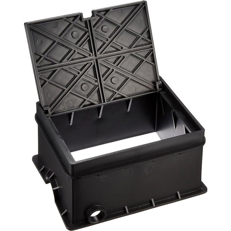 SANEI 散水栓ボックス 床面用 底板なし 黒 R81-8-D : 20231216155604-01695 : OTC-STORE - 通販 - Yahoo!ショッピング