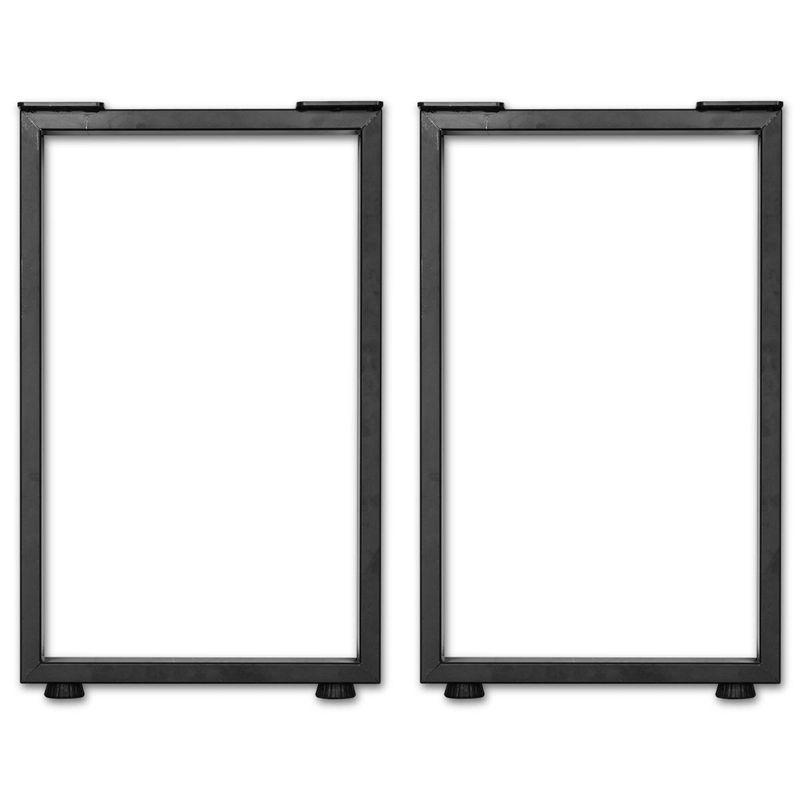 ottostyle.jp テーブル用 アイアンレッグ 2本セット 口型/ブラック 高さ69cm テーブル脚 DIY 脚 アジャスター付属 高 : 20231219094800-01378 ...