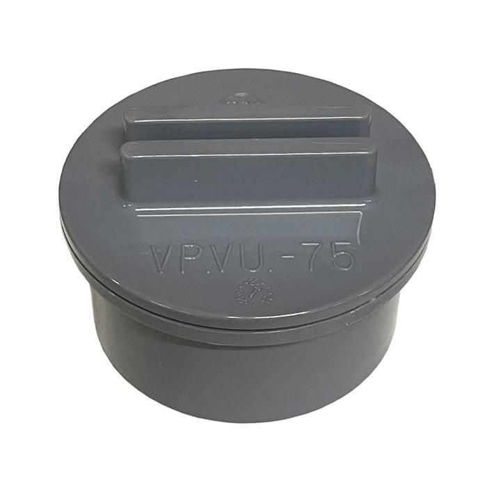 東栄管機株式会社 VP・VU用 掃除口 75 ツマミ式 : 農家のお店おてんとさん - 通販 - Yahoo!ショッピング