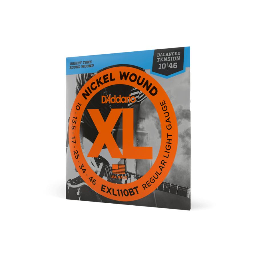 D'Addario 【エレキギター弦】 ダダリオ EXL110BT Balanced Tension Regular Light 10-46 ...