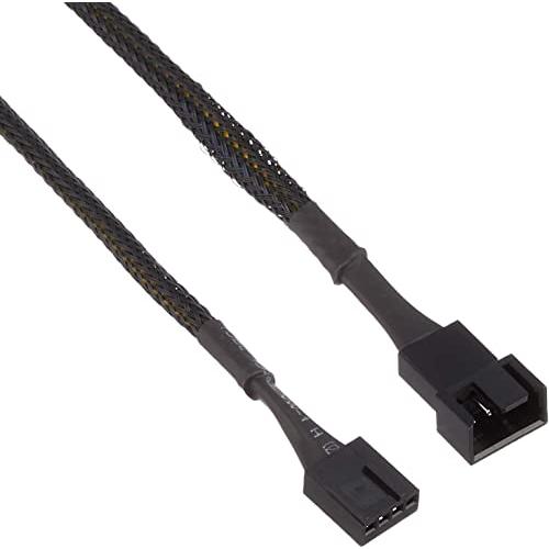 AINEX PWMファン用電源延長スリーブケーブル 40cm ブラック CA-011A : 雑貨屋MelloMellow - 通販 - Yahoo!ショッピング