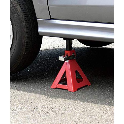 エマーソン(Emerson) 車用 ジャッキスタンド 3t 2個セット EM-104 高さ6段階調整 最低位260mm/最高位405mm ラバー : me6914d20be6 : 雑貨屋 ...