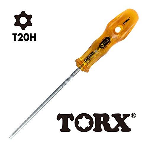 ベッセル(VESSEL) パワーグリップ トルクスドライバー いじり止め TORX T20H×120mm B-5400TX : 雑貨屋 ...