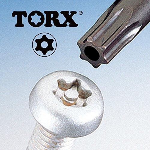 ベッセル(VESSEL) パワーグリップ トルクスドライバー いじり止め TORX T20H×120mm B-5400TX : 雑貨屋 ...