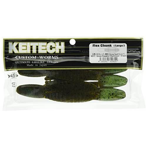 ケイテック(Keitech) フレックスチャンク ラージ #401 グリパンシャート : 雑貨屋MelloMellow - 通販 - Yahoo!ショッピング