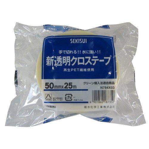 セキスイ 新透明クロステープ No.784 50mm×25M 透明 : 雑貨屋MelloMellow - 通販 - Yahoo!ショッピング
