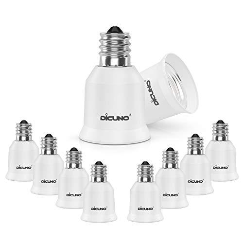 DiCUNO E17-E26 口金変換アダプター 電球ソケット 最大仕事率200W 200度耐熱 10個セット : 雑貨屋MelloMellow - 通販 - Yahoo!ショッピング