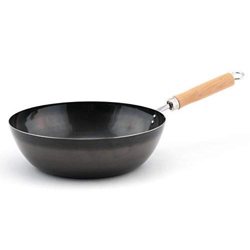 パール金属 燕三条製 鉄 炒め鍋 28cm IH対応 深型 フライパン The鉄 ブラック HB-2406 : 雑貨屋MelloMellow ...