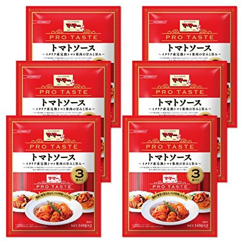 マ・マー PRO Taste(プロテイスト) トマトソース3袋入り 420g ×6袋 : 雑貨屋MelloMellow - 通販 ...