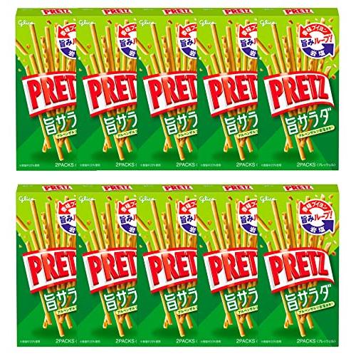 江崎グリコ プリッツ(旨サラダ) スナック プレッツェル 69g×10個 : 雑貨屋MelloMellow - 通販 - Yahoo!ショッピング