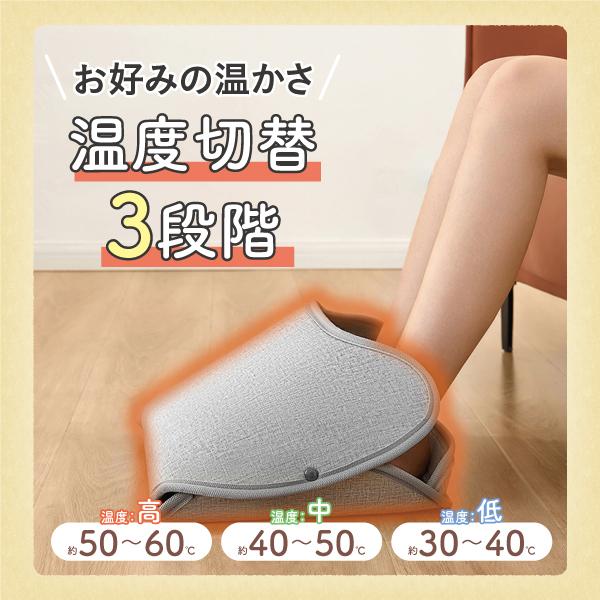 足温器 フットヒーター 電気足温器 足元暖房 暖房器具 3段階温度調節 ラマス ツマコタ : 自転車通販 男STYLEプラス - 通販 ...