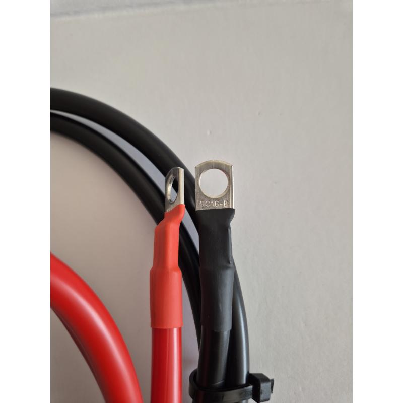 1m KIV赤黒2本 14SQ 6AWG バッテリーケーブル 8mm端子接続防水加工済み （600 V 115A） : 76768555 : お得マーケット - 通販 - Yahoo!ショッピング