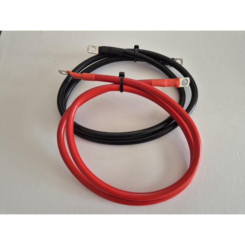 1m KIV赤黒2本 14SQ 6AWG バッテリーケーブル 8mm端子接続防水加工済み （600 V 115A） : 76768555 : お得マーケット - 通販 - Yahoo!ショッピング