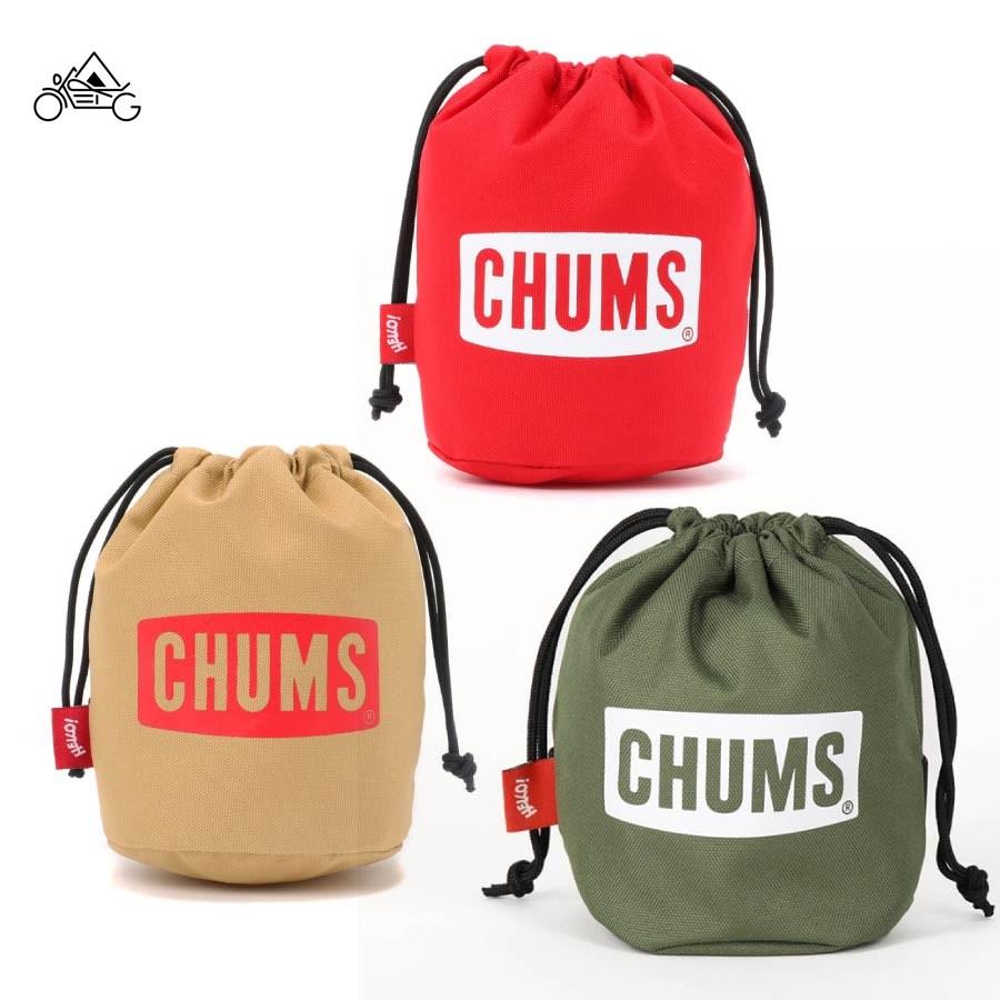 CHUMS Logo Drawstring Tool Case M CH60-3050 チャムス : OTONA GARAGE Yahoo!店 - 通販 - Yahoo!ショッピング