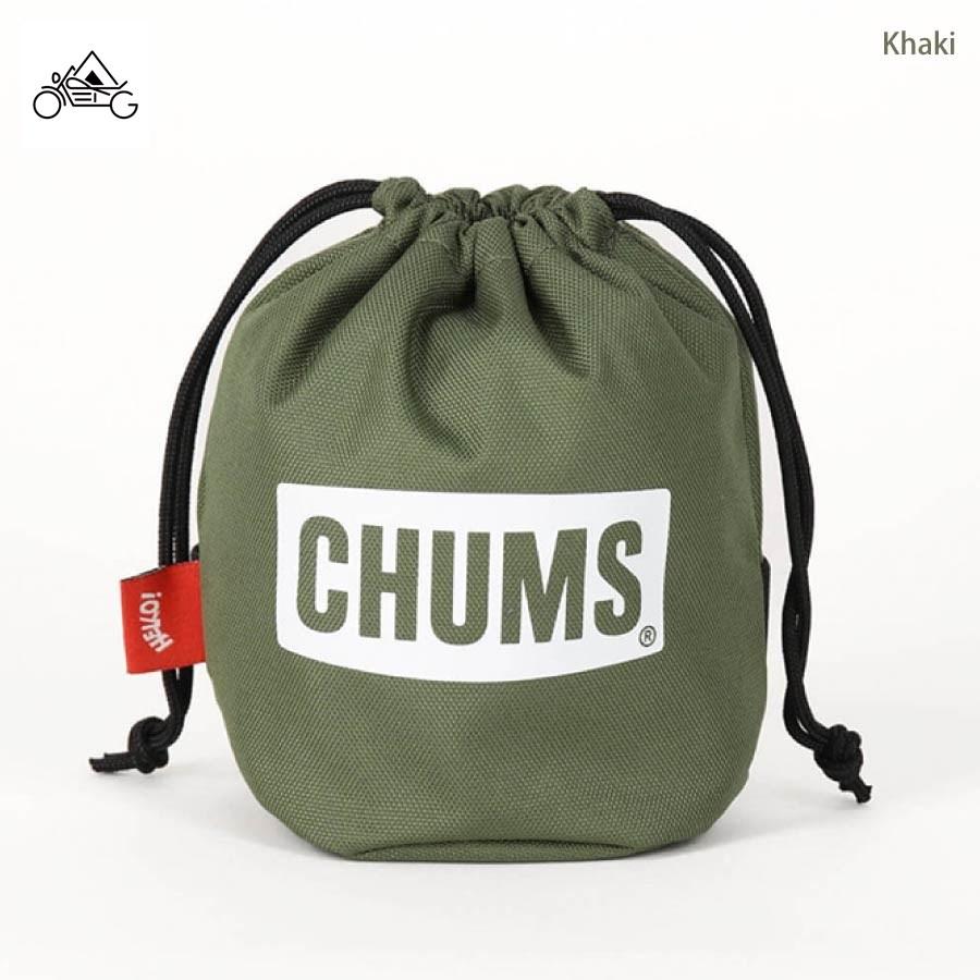 CHUMS Logo Drawstring Tool Case M CH60-3050 チャムス : OTONA GARAGE Yahoo!店 - 通販 - Yahoo!ショッピング