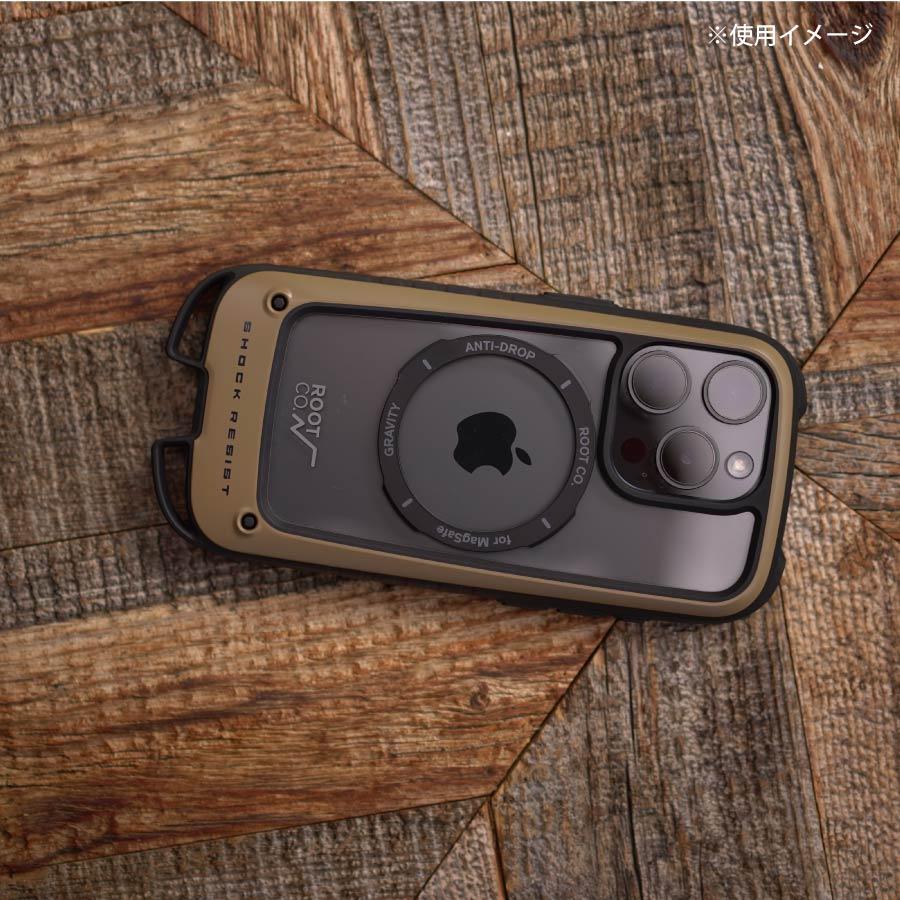 ROOT CO. GRAVITY MAGNET PC RING for MagSafe (ブラック) GMPR-433474 ルートコー ...