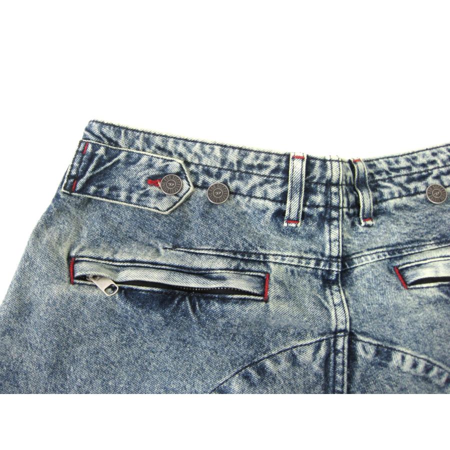 DIESEL ディーゼル ルーズフィット ストレート アシンメトリーポケット カーゴジーンズ D-FISH A09535 0EMAN ...