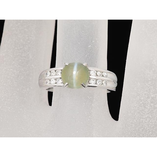 音羽屋 クリソベリル キャッツアイ/1.62ct ダイヤ/0.24ct Pt900 リング 11号 ソーティング付き 仕上済 : 質音羽屋Yahoo!ショッピング店 - 通販 - Yahoo ...
