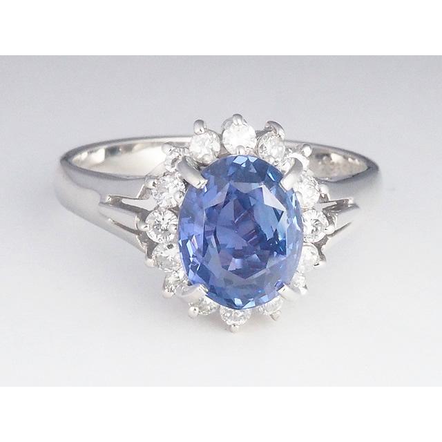 音羽屋 ノーヒート 非加熱サファイア/2.26ct ダイヤ/0.34ct Pt900 リング 12号 鑑別書付き 仕上済【中古】 : 質音羽屋Yahoo!ショッピング店 - 通販 ...