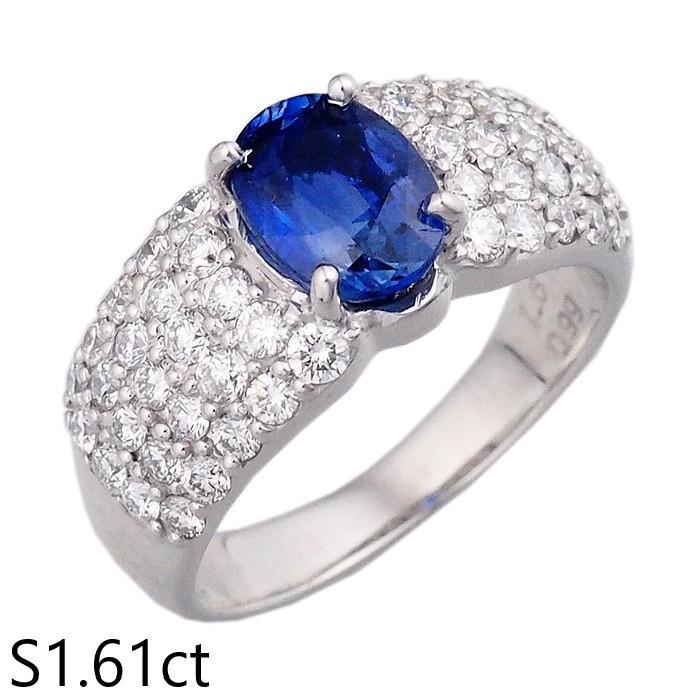 音羽屋 スリランカ産 サファイア/1.61ct ダイヤ/0.99ct K18WG リング 11.5号 鑑別書付き 仕上済【中古】 : 質音羽屋Yahoo!ショッピング店 - 通販 ...