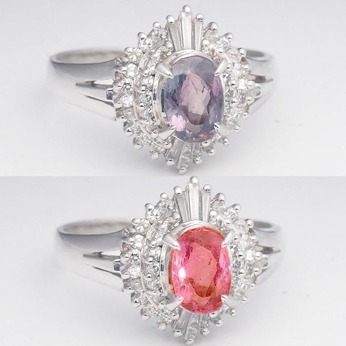 音羽屋 アレキサンドライト/0.70ct ダイヤ/0.34ct Pt900 デザイン リング 12号 鑑別カード付き 仕上済【中古】 : 質音羽屋Yahoo!ショッピング店 - 通販 ...
