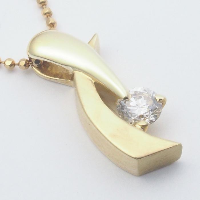 音羽屋 ダイヤモンド/0.20ct K18YG デザイン ネックレス 仕上済【中古】 : 質音羽屋Yahoo!ショッピング店 - 通販 - Yahoo!ショッピング