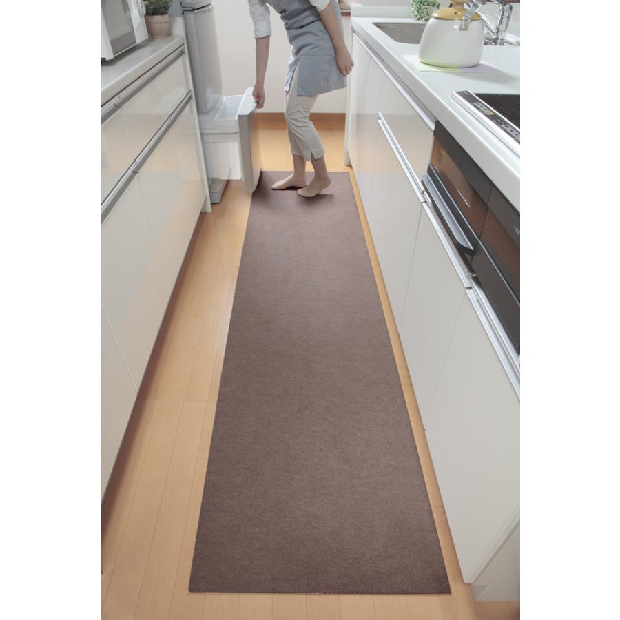 キッチンマット60×240cm KG-06 BR 251438 ブラウン :035600048:おうちまわり.comヤフーショップ - 通販 - Yahoo!ショッピング