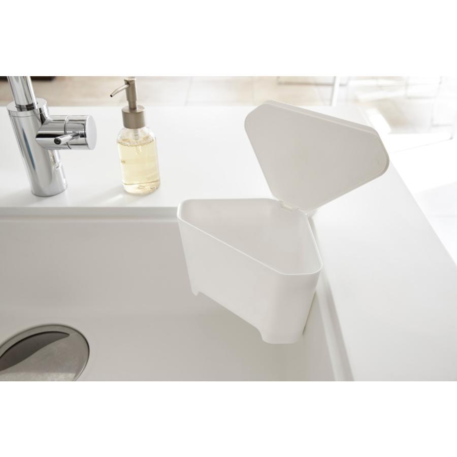 浮かせる フタ付き三角コーナー アクア ホワイト 3236 ポイント5倍 山崎実業 AQUA : 080603236 : おうちまわり.comヤフーショップ - 通販 - Yahoo!ショッピング