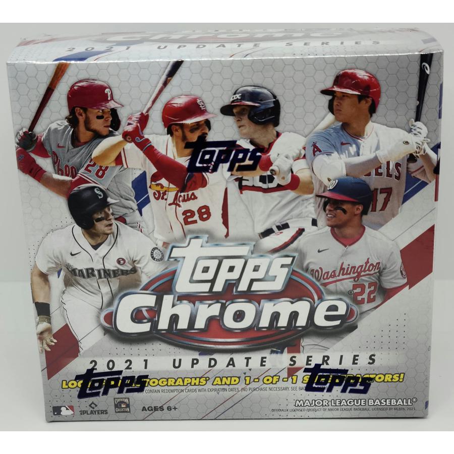 MLB 2021 Topps Chrome Update Baseball Mega Box トップス クローム アップデート ベースボール ...