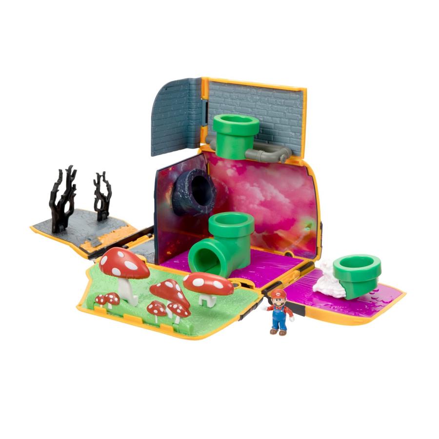 三英貿易 ザ・スーパーマリオブラザーズ・ムービー プレイセット バン W8.5×D15×H9.2cm 雑貨 TSM-12 : オウカストア - 通販 - Yahoo!ショッピング