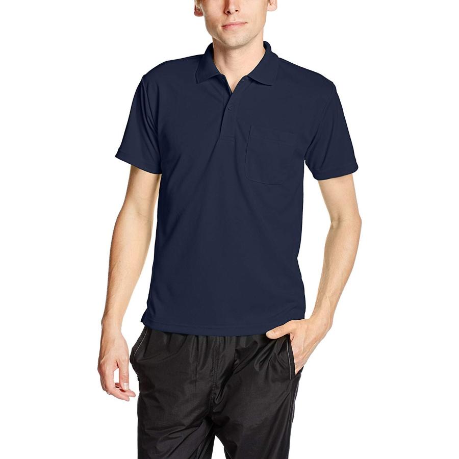 グリマー 半袖 4.4オンス ドライ ポロシャツ ポケット付 00330-AVP ネイビー 3L (日本サイズ3L相当) : オウカストア - 通販 - Yahoo!ショッピング