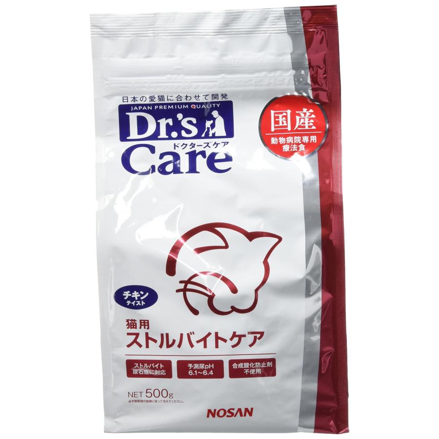 ドクターズケア (Dr's CARE) 療法食 猫用 ストルバイトケア チキンテイスト 500g : オウカストア - 通販 - Yahoo!ショッピング