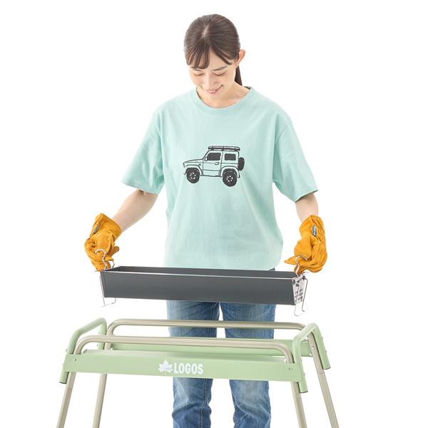 LOGOS eco-logosave チューブグリル M バーベキュー コンロ 高さ二段階調整可能 81060701 : oupace - 通販 - Yahoo!ショッピング