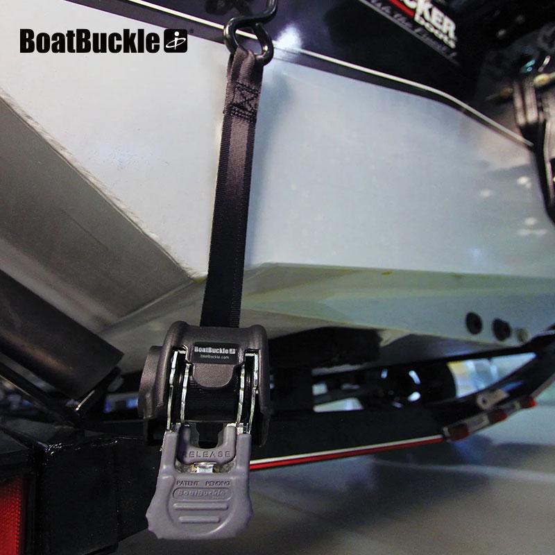 トランサムタイダウンベルト MINI ミニ 自動巻き 2本セット BoatBuckle ボートバックル F106877 : OUTBREAK ...