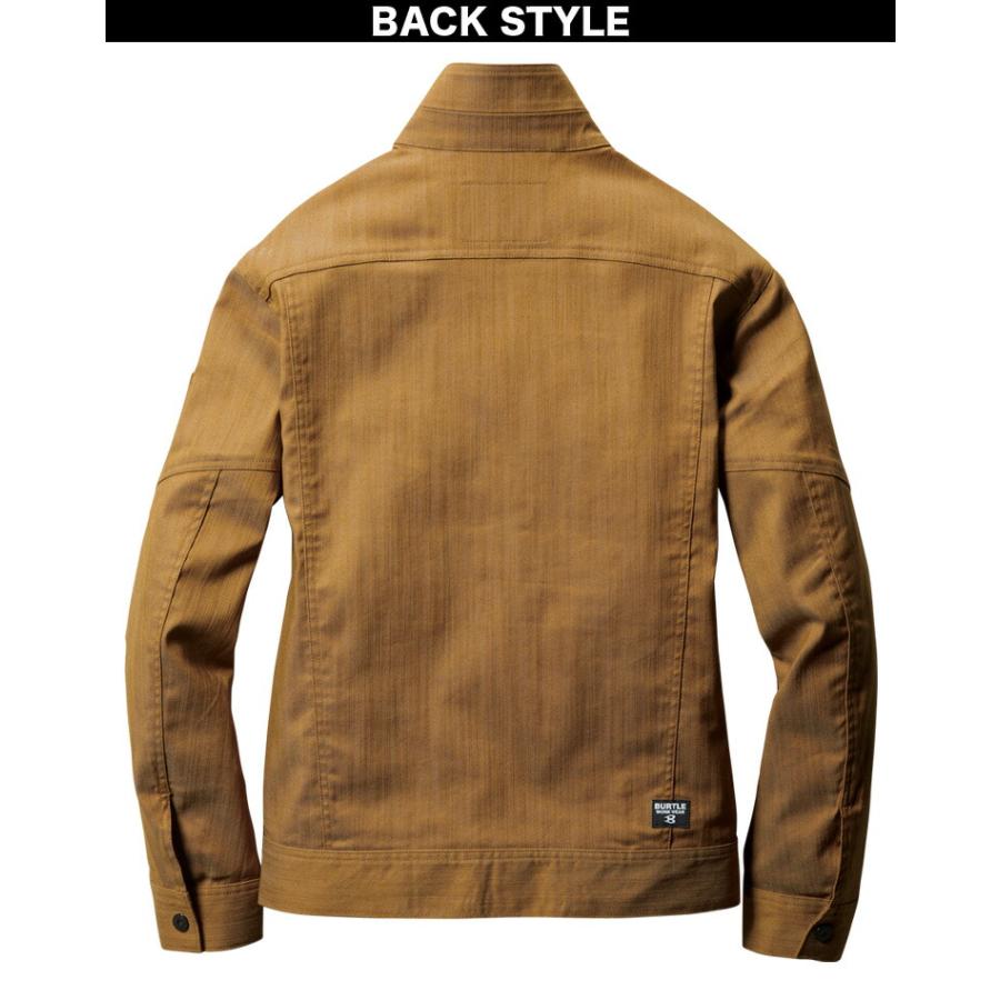 BURTLE 【BURTLE】ジャケット（ユニセックス）1811 バートル ムラ糸片サイド染め 制電 ストレッチ 春夏 作業服 作業着 メンズ レディース ユニフォーム : アウトドアサムライ ...