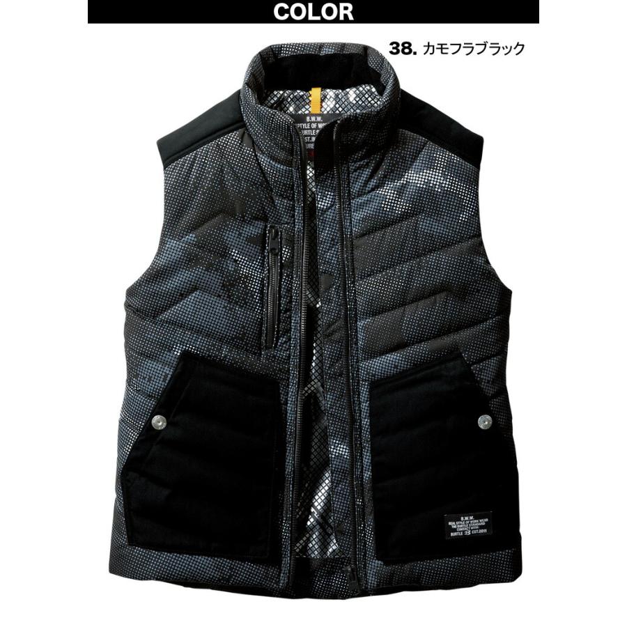 BURTLE 【BURTLE】バートル防寒ベスト5264 アルミフィルムラミネート加工 防風 保温 定番 ユニフォーム レディース メンズ 秋冬 : アウトドアサムライ - 通販 ...