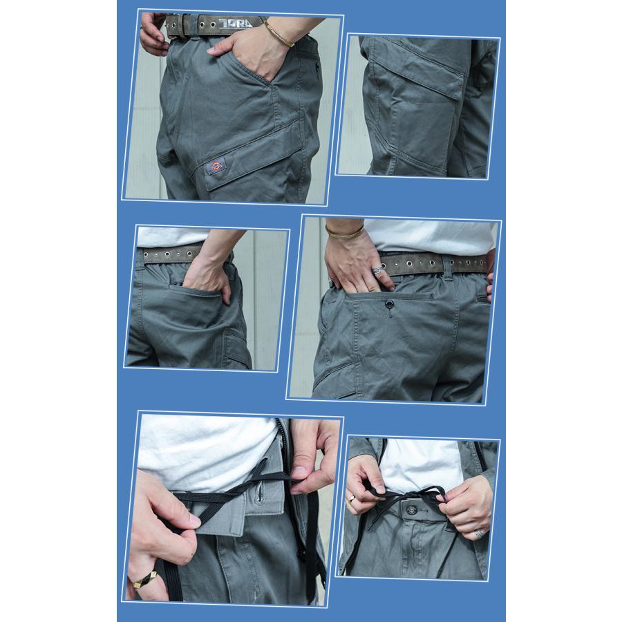 ディッキーズ Dickies ストレッチヘリンボーンジャケット/カーゴパンツ 上下セット D-2910/D-2915 SS〜6L 作業服 作業着 男女兼用 ユニセックス CO-COS ...