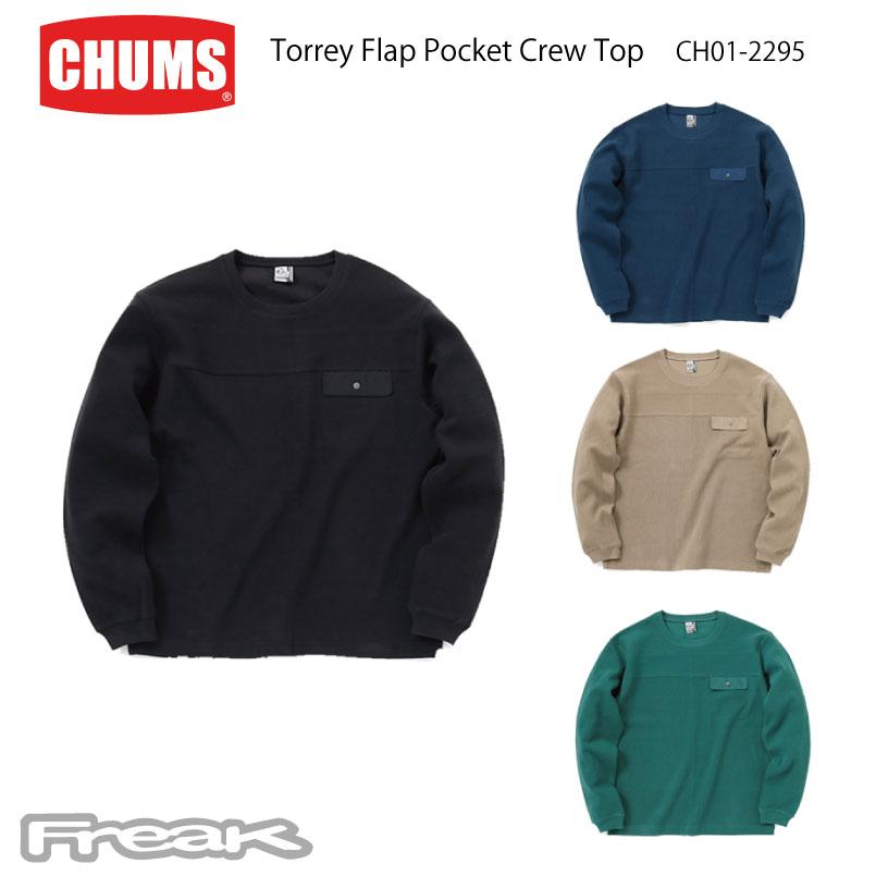 CHUMS チャムス メンズ スウェット CH01-2295＜ Torrey Flap Pocket Crew Top トーリーフラップポケットクルートップ ＞※取り寄せ品 : ch01 ...