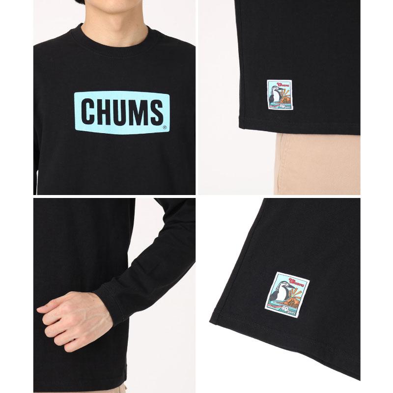 チャムス Tシャツ チャムス 40イヤーズチャムスロゴロングスリーブTシャツ CHUMS 40 Years CHUMS Logo L/S T-Shirt CH01-2249 ...