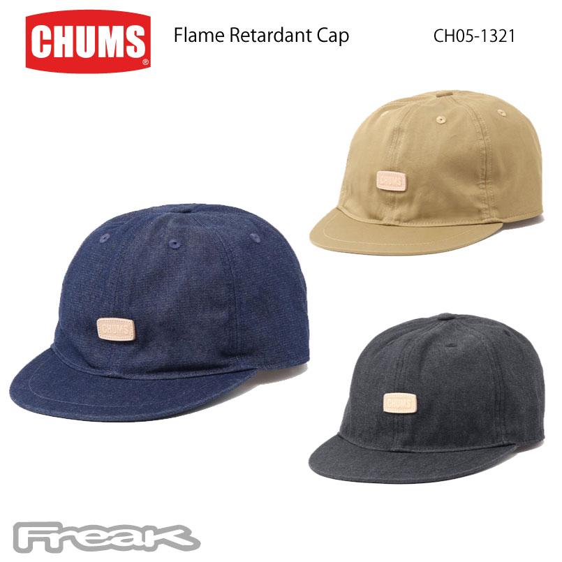 CHUMS チャムス帽子 キャップ CH05-1321＜Flame Retardant Cap フレイムリターダントキャップ＞ : アウトドア ...