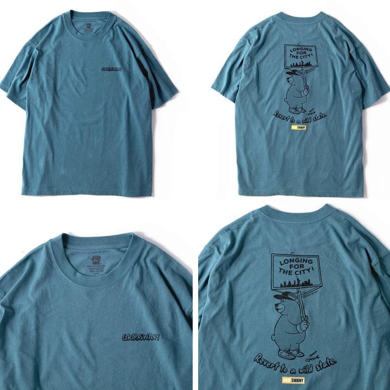 グリップスワニー Tシャツ GRIP SWANY WILD BEAR TEE ワイルドベアティー GSC-72 アウトドア フェス : アウトドアフリーク - 通販 - Yahoo!ショッピング