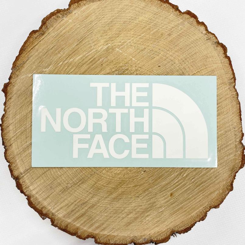 THE NORTH FACE ノースフェイス ステッカー TNF CUTTING STICKER NN32347 ホワイト 白 : アウトドア ...