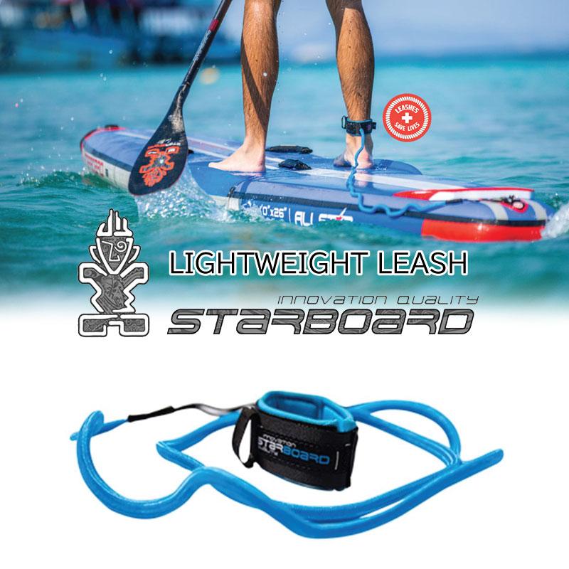 スターボード リーシュコード STARBOARD LIGHTWEIGHT LEASH ライトウェイトリーシュ スタンドアップパドルボード SUP : sbleashblue : アウトドア ...