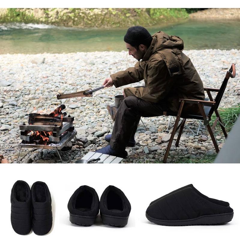 SUBU スブ サンダル SUBU サンダル SUBU NANNEN 難燃 男女兼用 サンダル 靴 冬 焚き火 ダウンスリッパ ダウンシュ-ズ スリッパ スリッポン 起毛 冬のサンダル ...