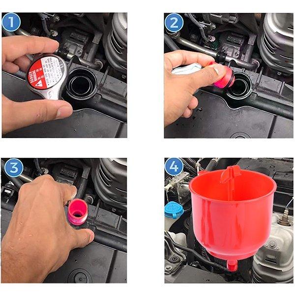 こぼれ防止クーラントチャージャーキット エア抜きLLC交換に ODGT1-B189 :B189:OutDoor Garage - 通販 - Yahoo!ショッピング