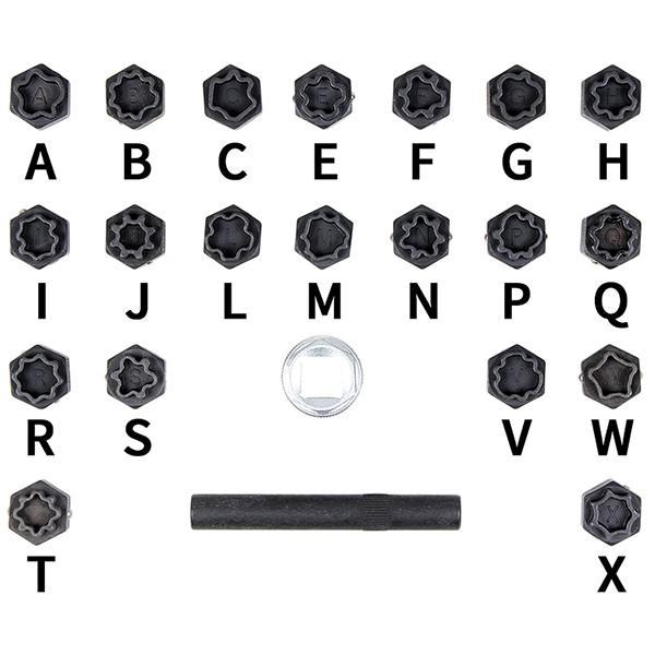 アウディ車輛適合 22点 特殊ホイールナットソケットセット ODGT1-B252 : OutDoor Garage - 通販 - Yahoo!ショッピング