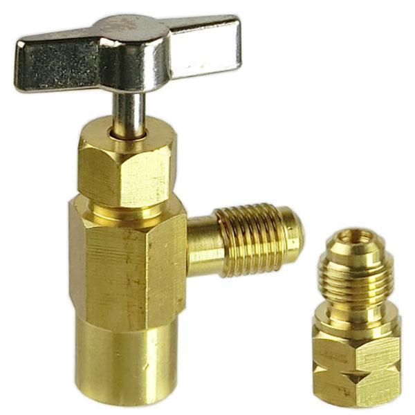 R134a サービス缶バルブ ガスチャージ用缶切りバルブ 1/4SAE ODGN2-T260 : OutDoor Garage - 通販 - Yahoo!ショッピング