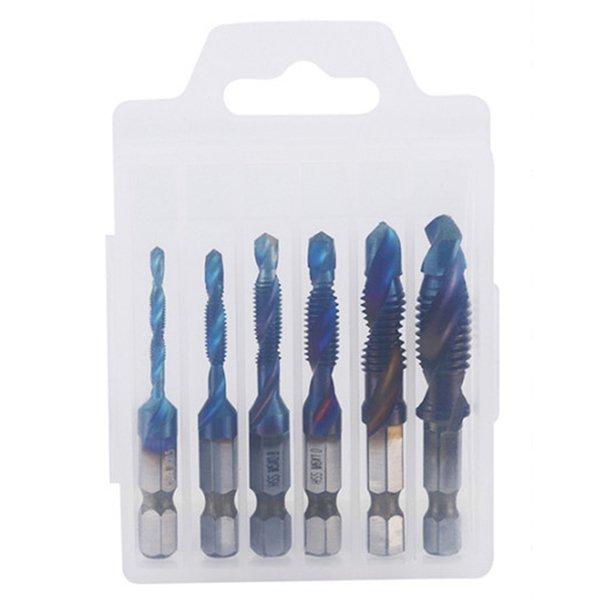 6pc タップドリルセット M3-M10 穴あけ、タッピング、面取り 3in1 ドリルビット ODGN2-YZE024 : OutDoor Garage - 通販 - Yahoo!ショッピング